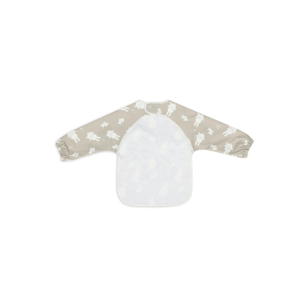Jollein waterproof slab met mouw Miffy&Snuffy - Olive Green | wehkamp