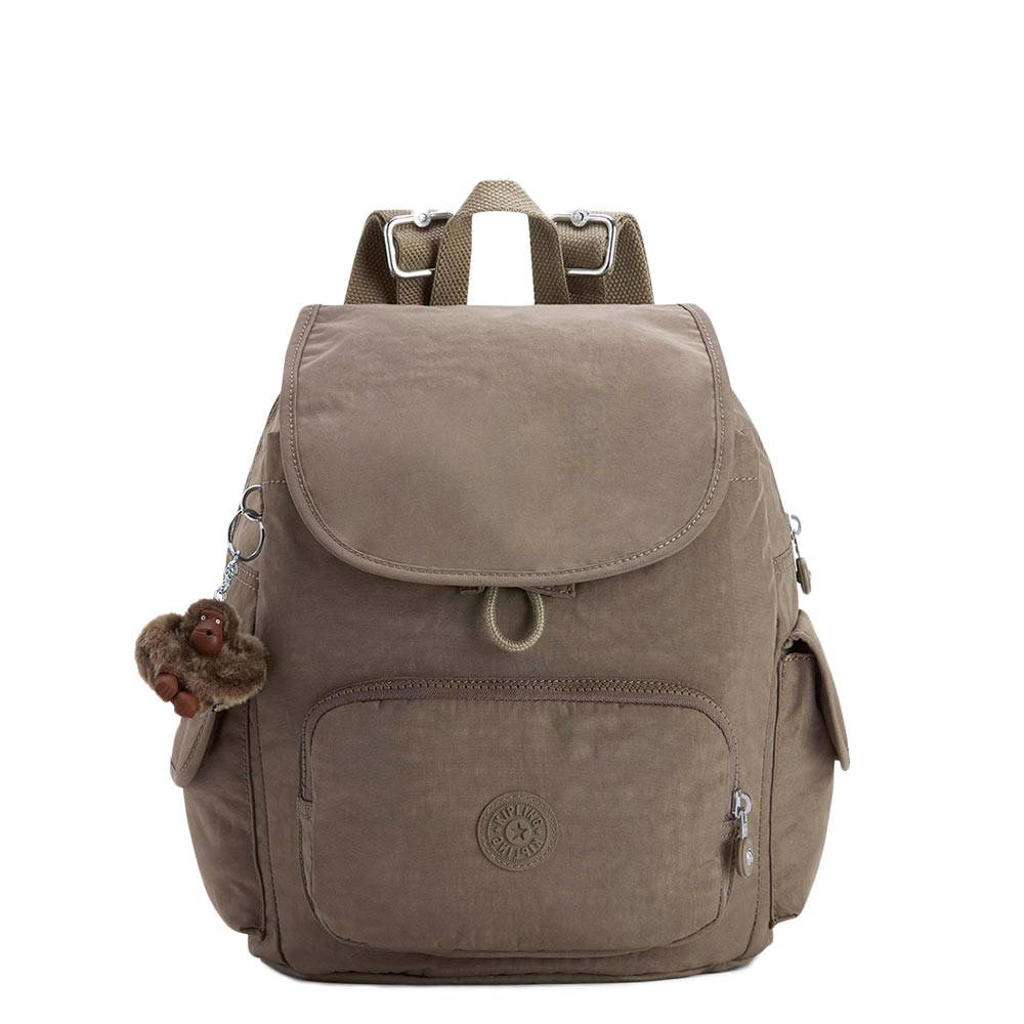 Kipling rugzak City Pack S true beige | wehkamp