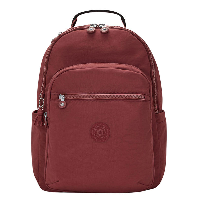Kipling rugzak Seoul flaring rust | wehkamp