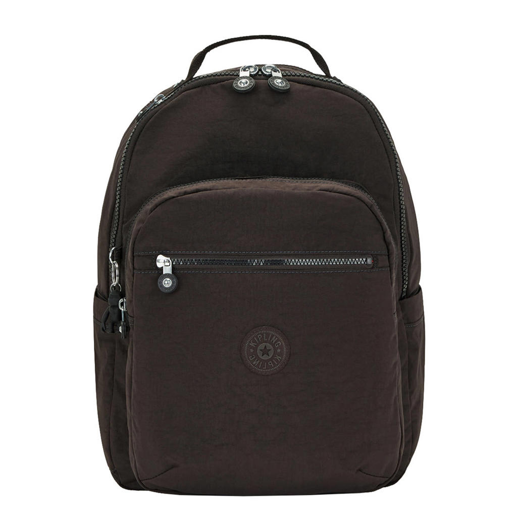 Kipling rugzak Seoul nostalgic brown | wehkamp