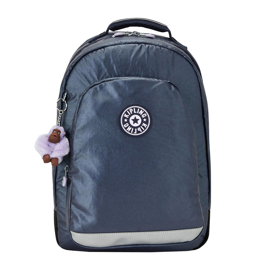 Kipling rugzak Class Room admiral blue | wehkamp