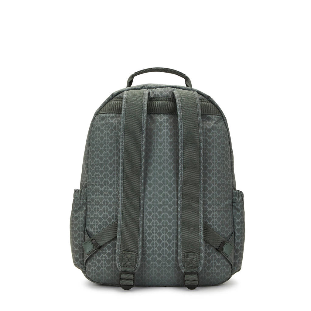 Kipling rugzak Seoul signature green | wehkamp