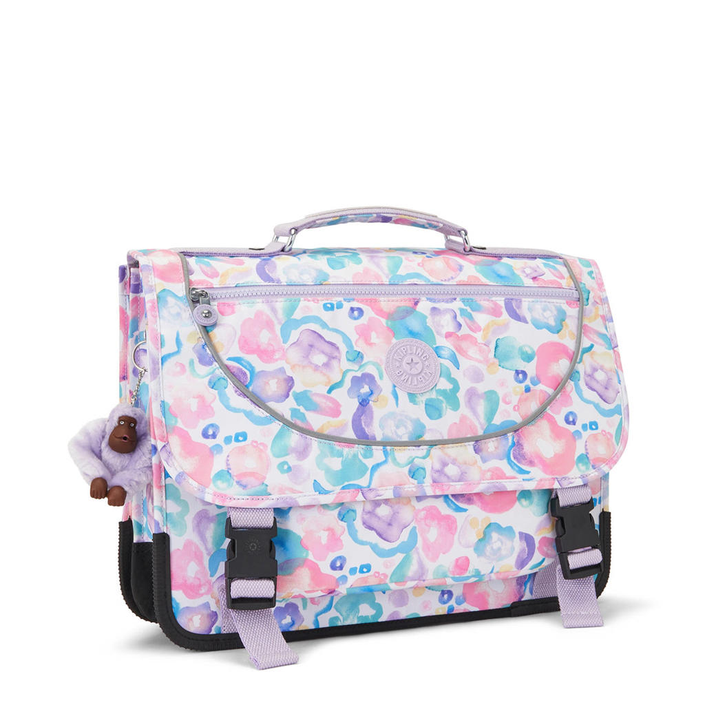Kipling rugzak Preppy aqua flowers | wehkamp