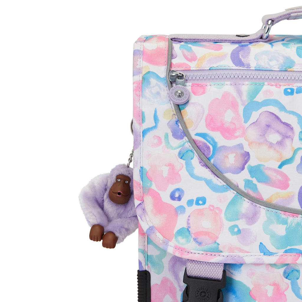 Kipling rugzak Preppy aqua flowers | wehkamp