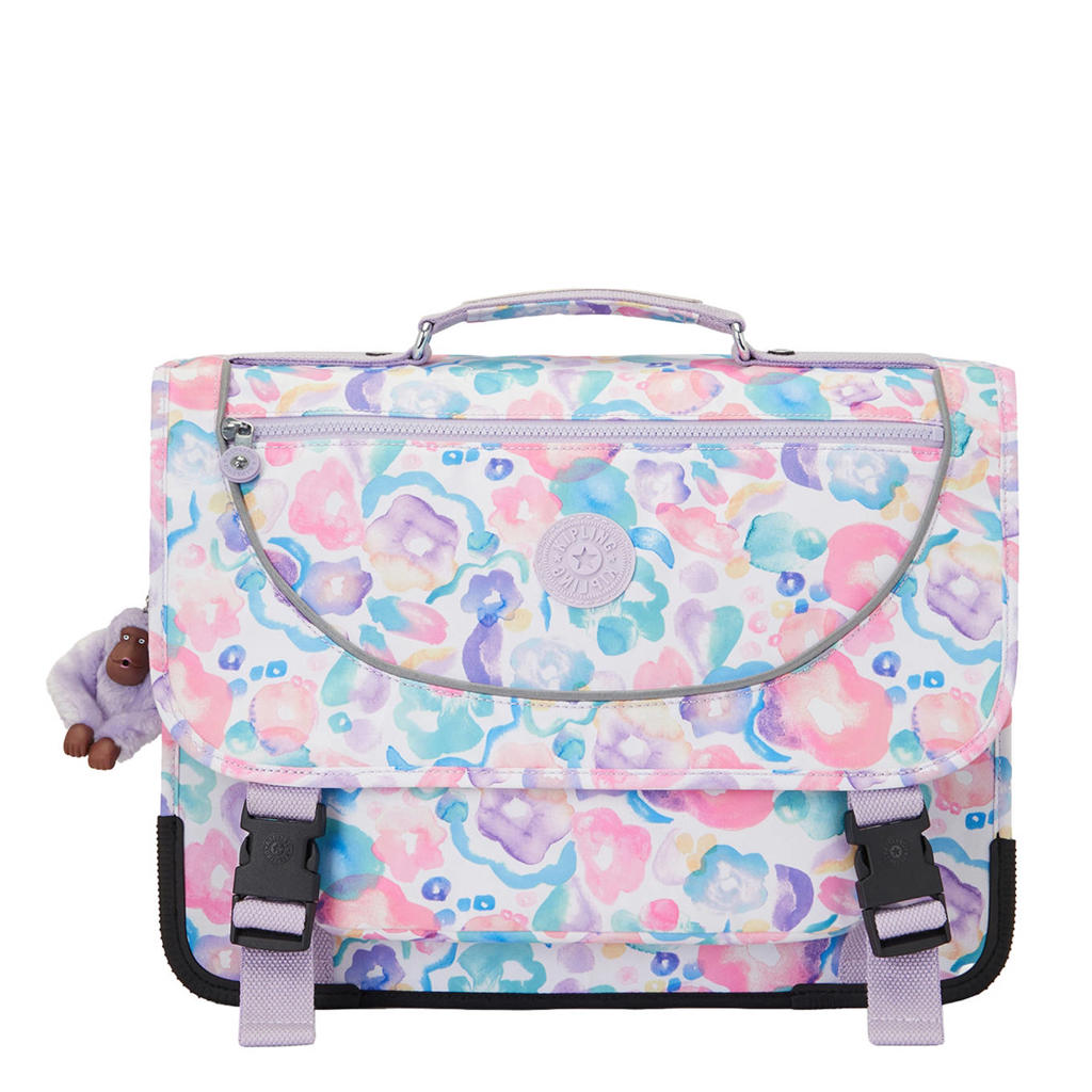 Kipling rugzak Preppy aqua flowers | wehkamp
