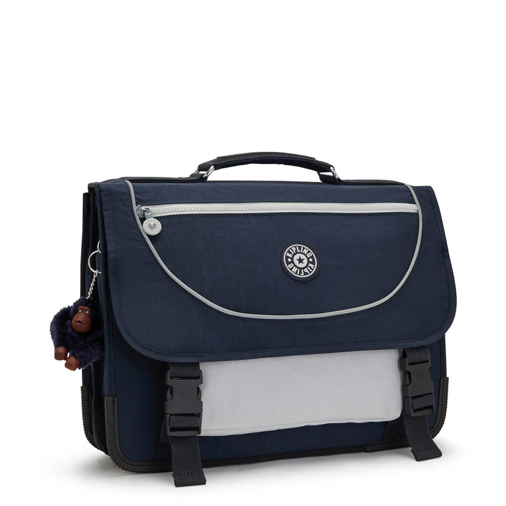 Kipling rugzak Preppy true blue grey | wehkamp