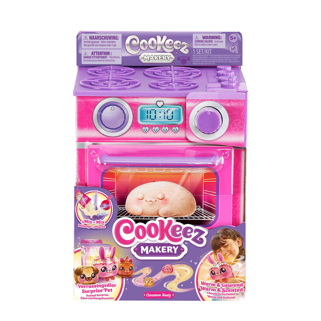 Moose Toys Cookeez Makery Oven - Cinnamon Treatz | wehkamp