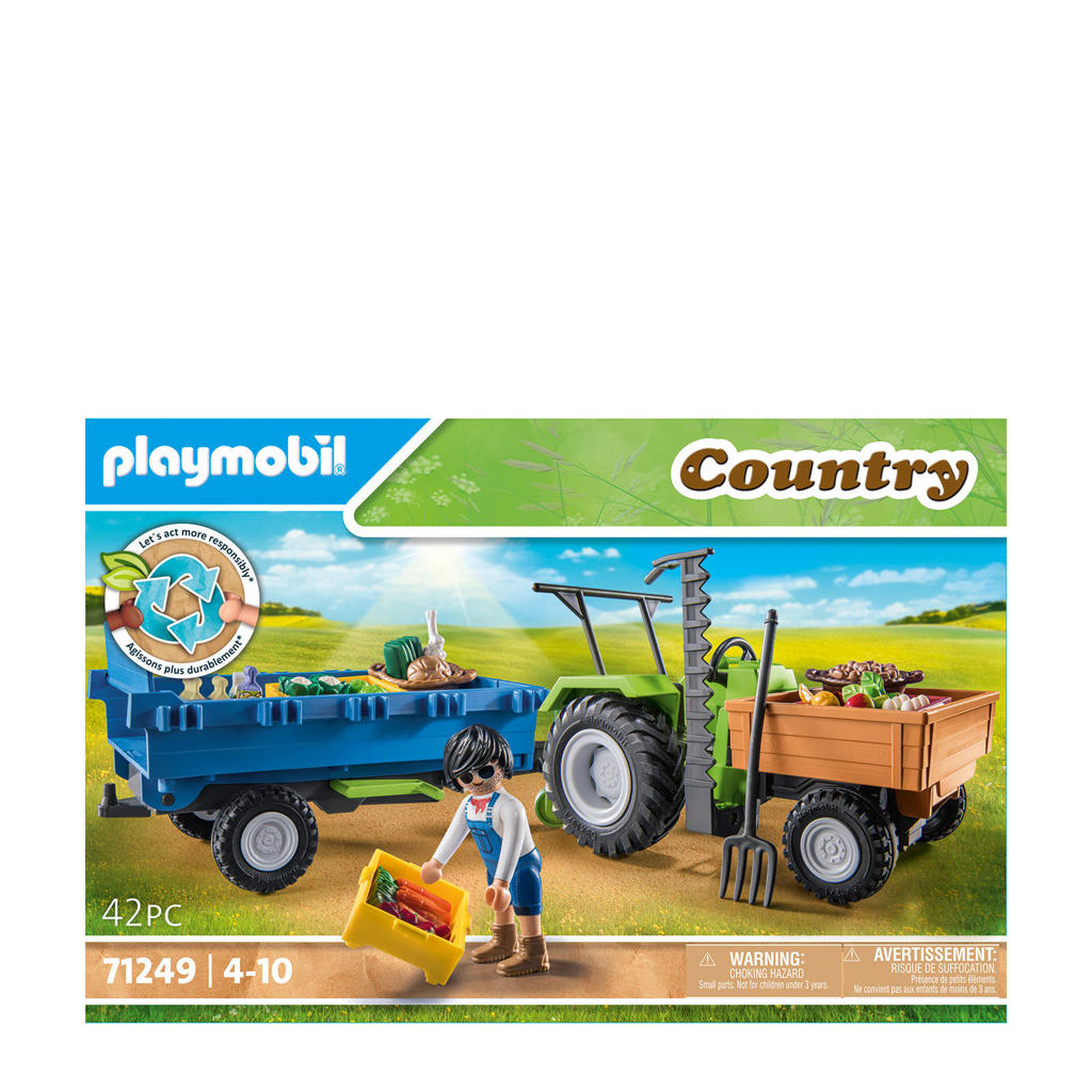 Playmobil Country Trekker met aanhanger - 71249 | wehkamp