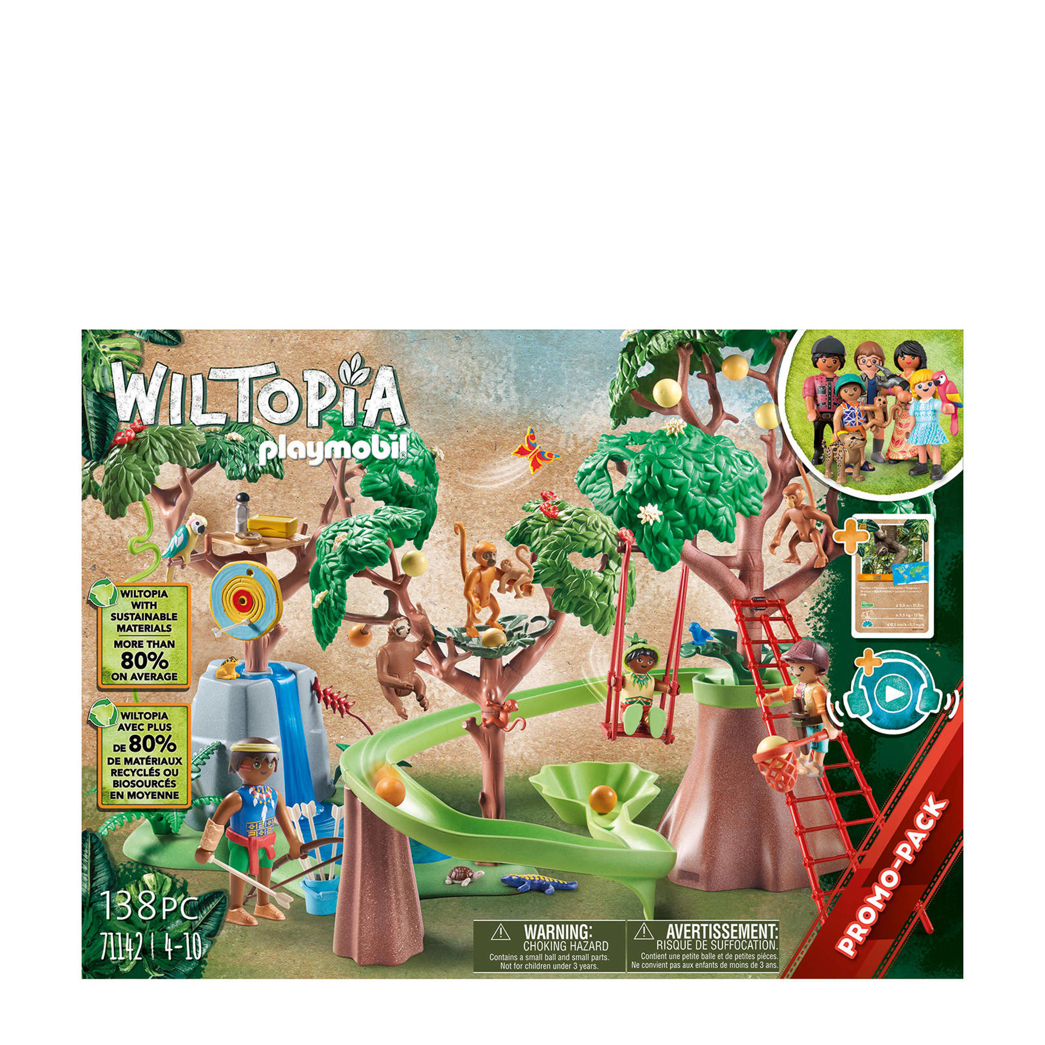 Playmobil Wiltopia Tropische Jungle Speeltuin - 71142 | wehkamp