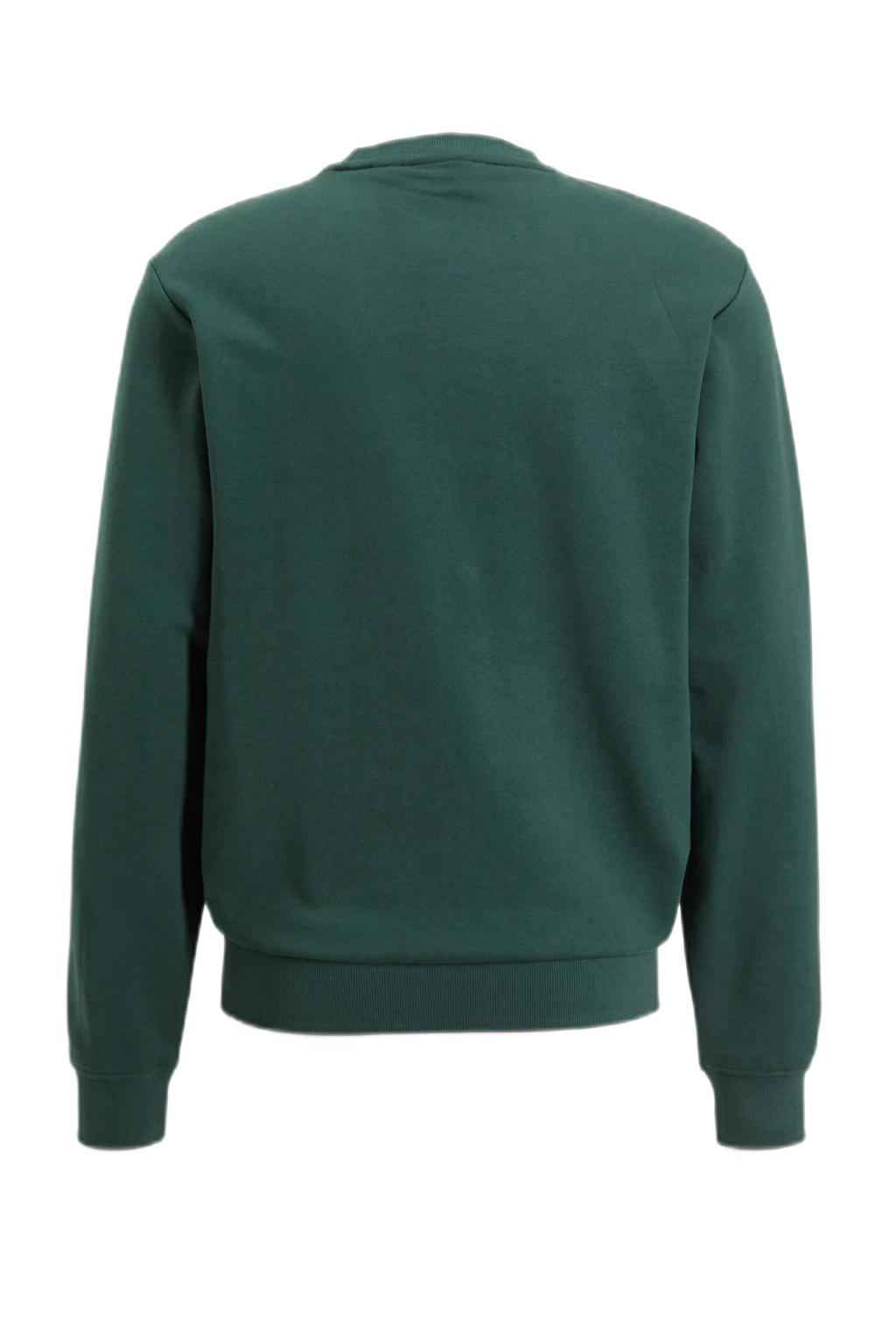 HUGO sweater met printopdruk dark green | wehkamp