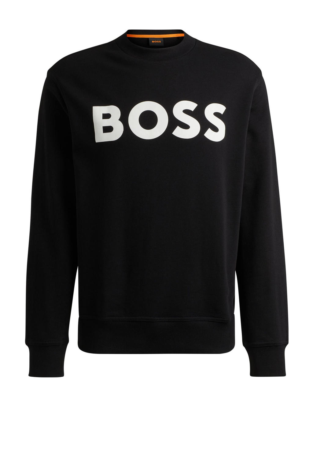 BOSS sweater WeBasicCrew met logo black | wehkamp