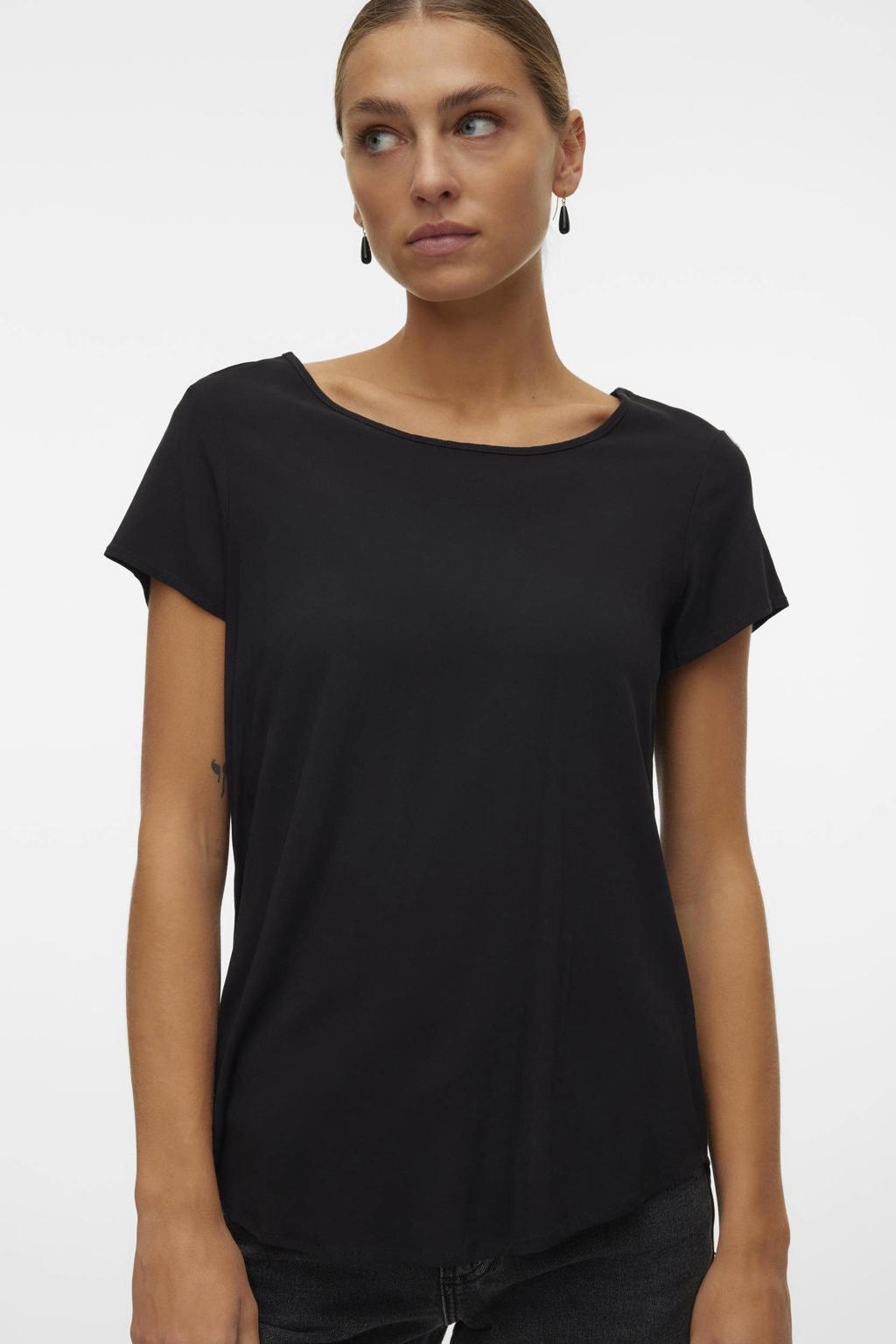 VERO MODA T-shirt VMBELLA zwart | wehkamp