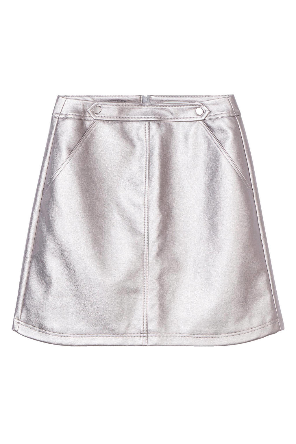 Cache Cache metallic rok zilver | wehkamp