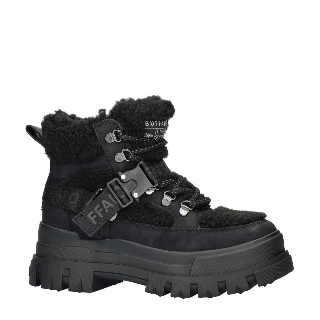 Buffalo veterboots zwart kopen? | Morgen in huis | wehkamp