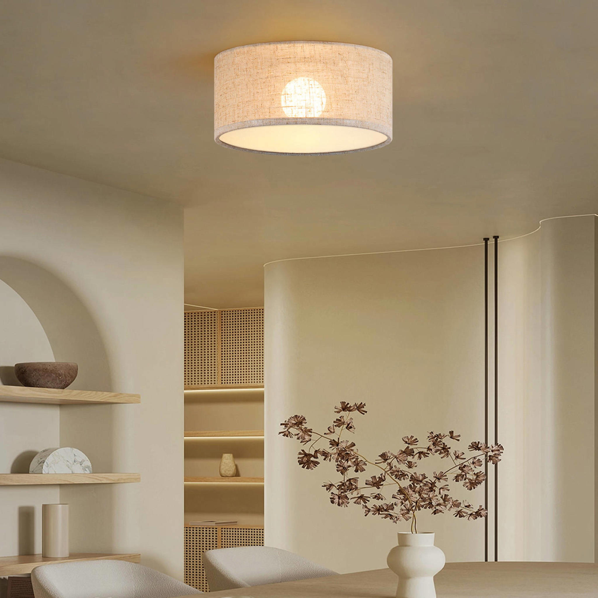 NOUS Living plafondlamp Daniel (Ø24 cm) | wehkamp