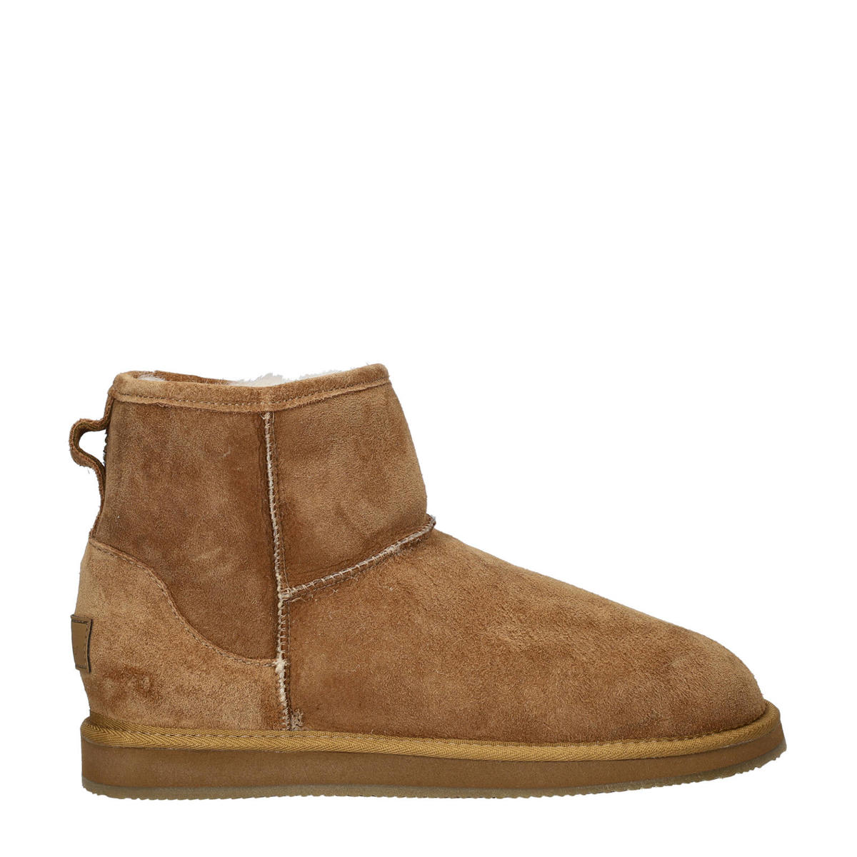 Shepherd Laura suède enkelboots camel | wehkamp