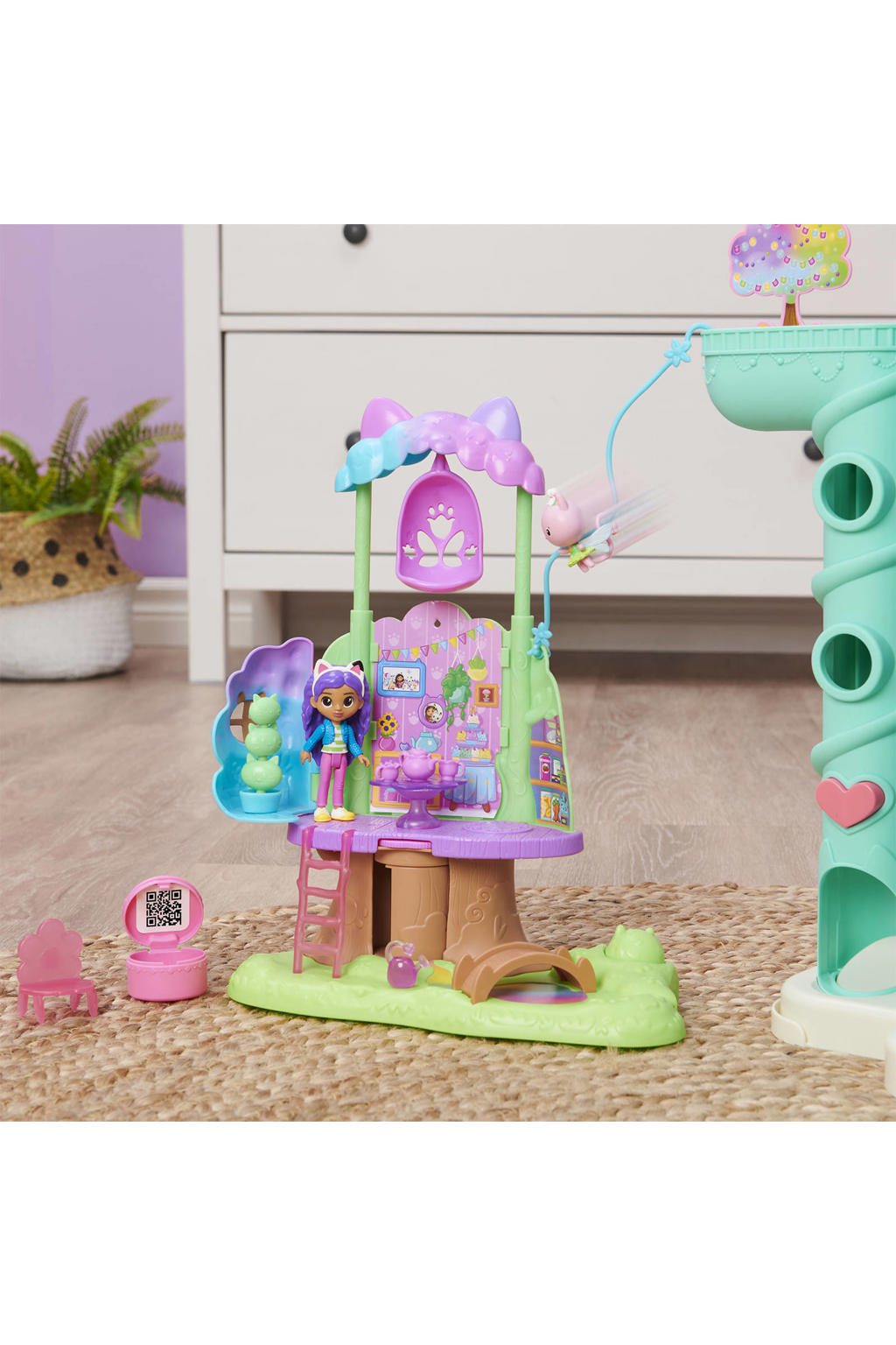 Gabby's Dollhouse Gabby en Kitty Fee's Boomhut | wehkamp