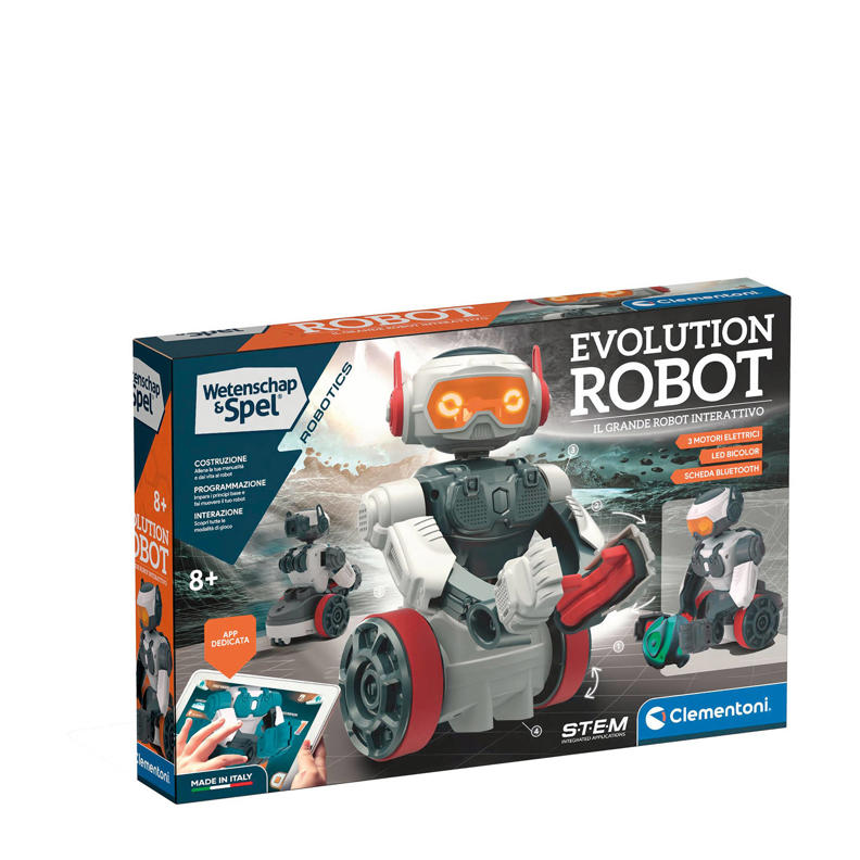 Clementoni Wetenschap & Spel Evolution Robot | wehkamp