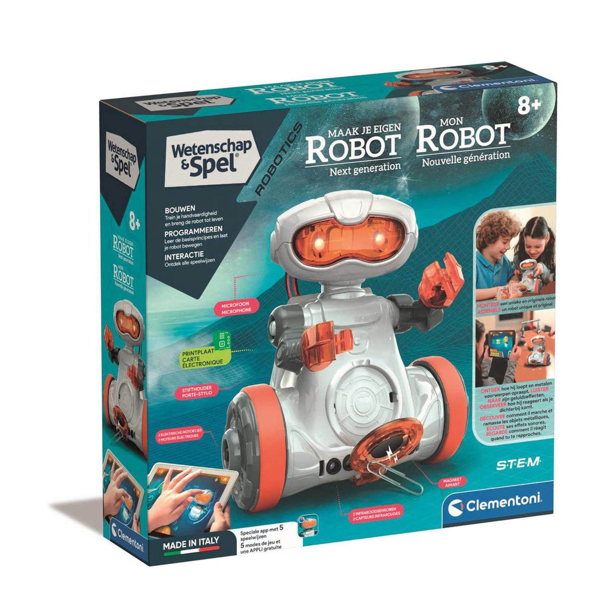 Clementoni Robotics Maak je eigen Robot | wehkamp