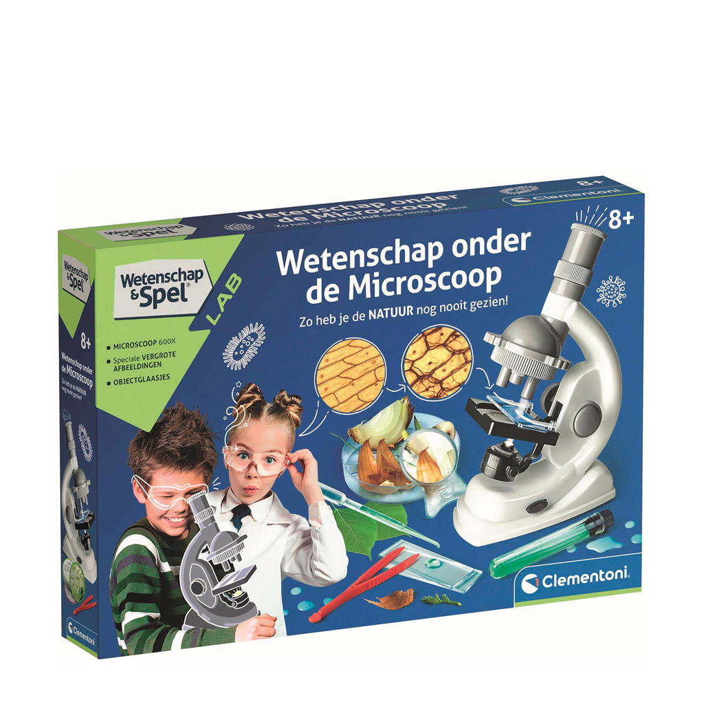 Clementoni Wetenschap & Spel Wetenschap onder de Microscoop | wehkamp