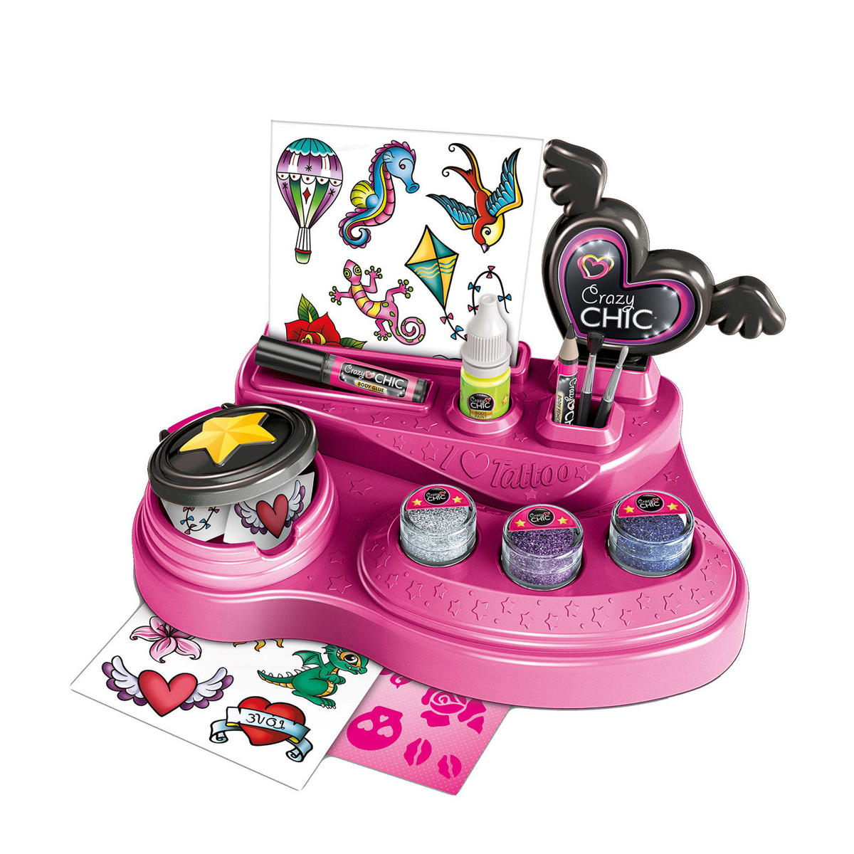 Clementoni Crazy Chic Crazy Tattoo | wehkamp