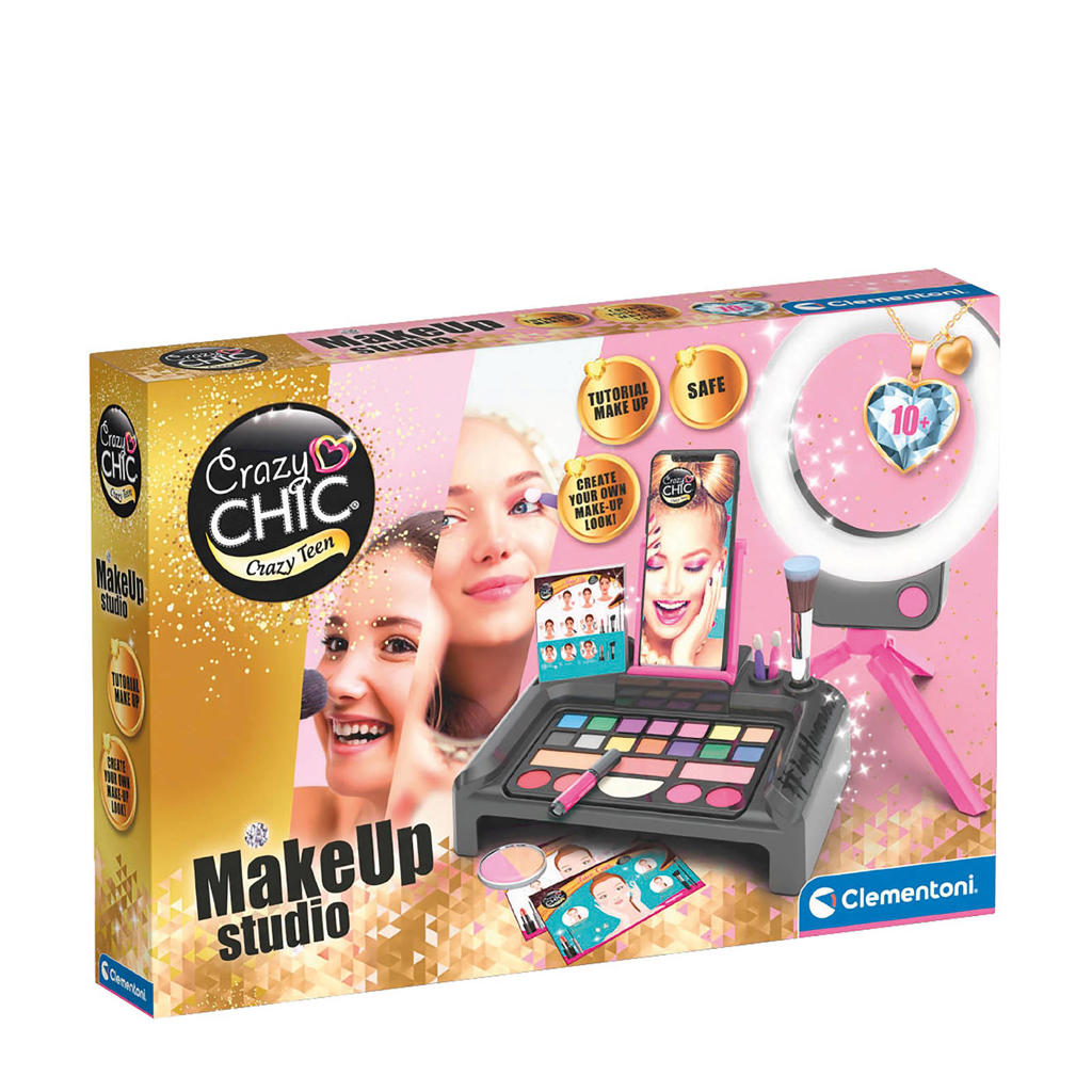 Clementoni Crazy Chic Make Up Studio | wehkamp