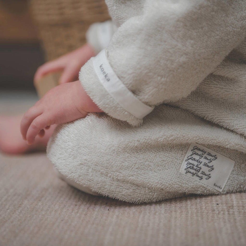 Koeka Luz baby badjas offwhite | wehkamp