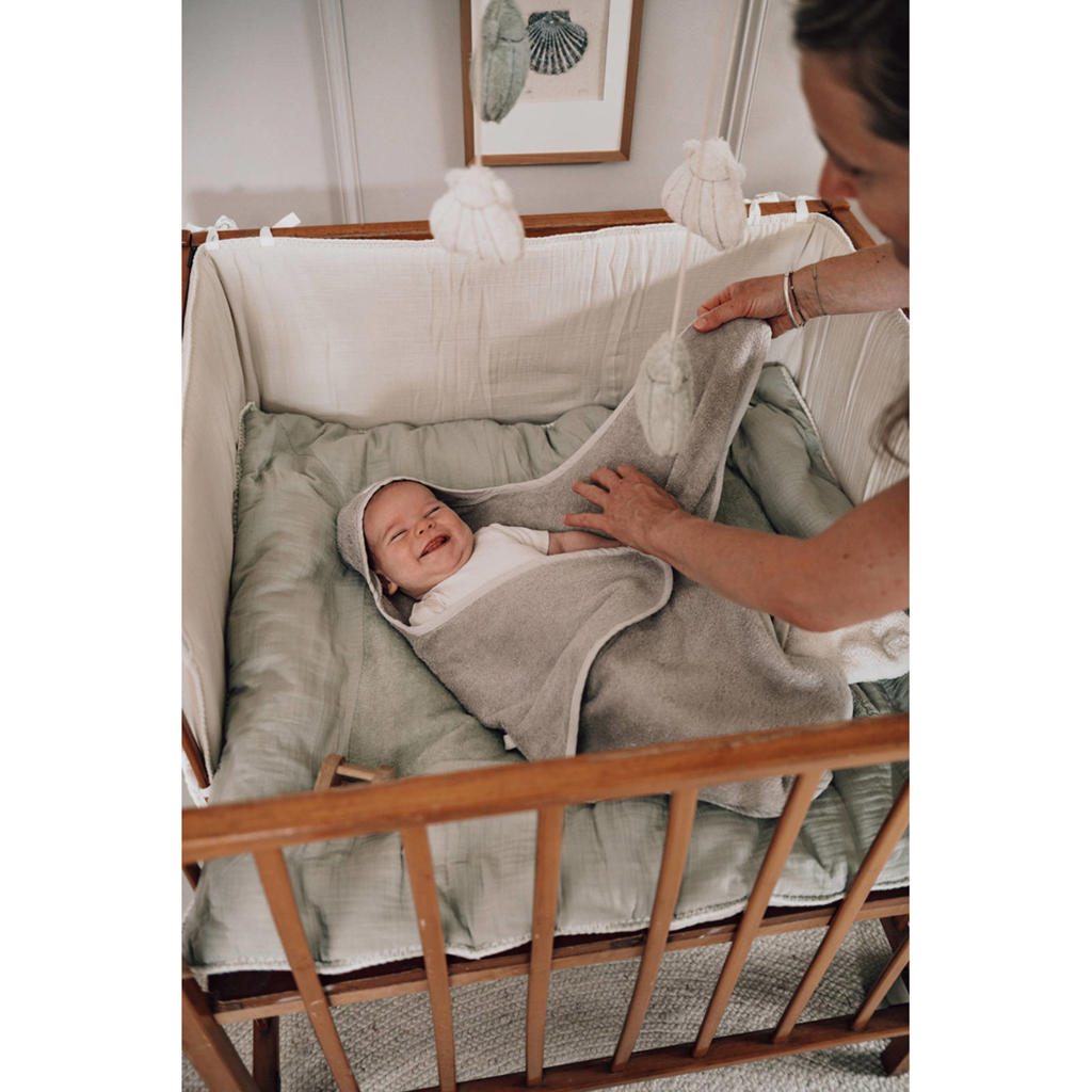 Koeka Faro box- en bedbumper offwhite | wehkamp