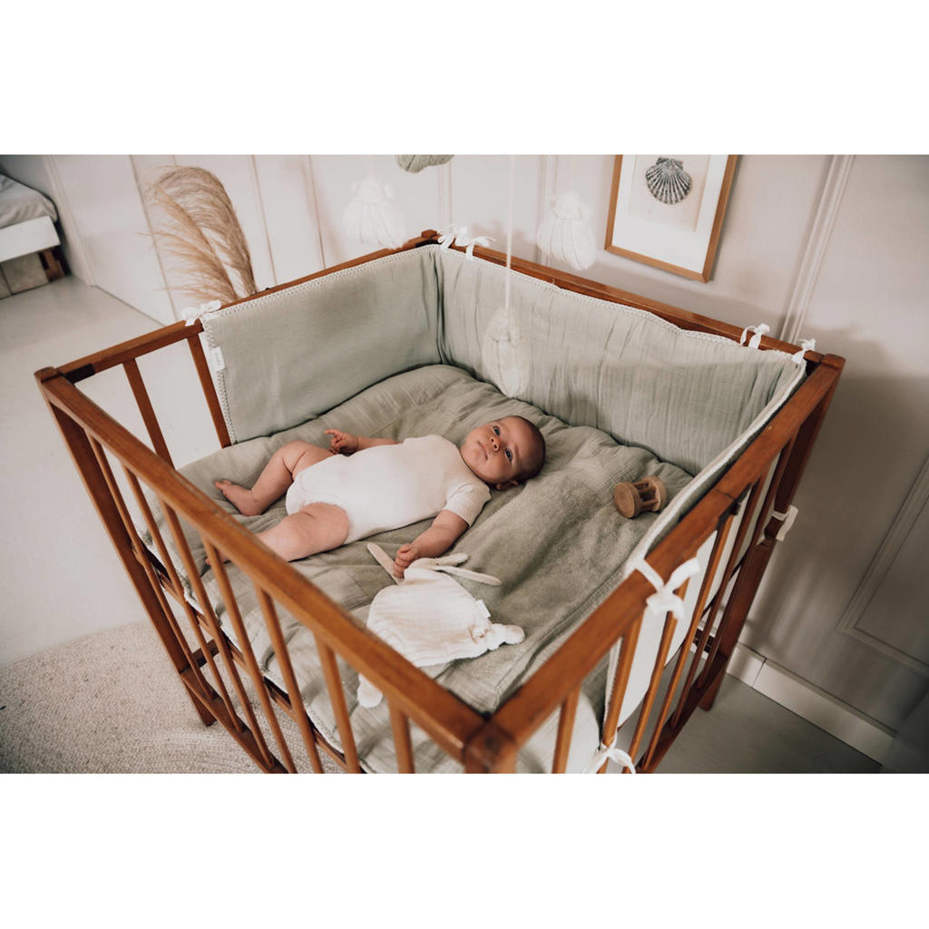 Koeka Faro box- en bedbumper lichtgroen | wehkamp