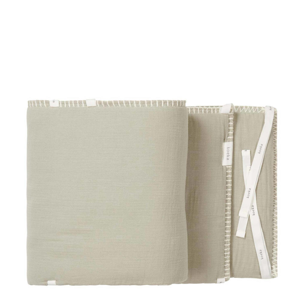 Koeka Faro box- en bedbumper lichtgroen | wehkamp