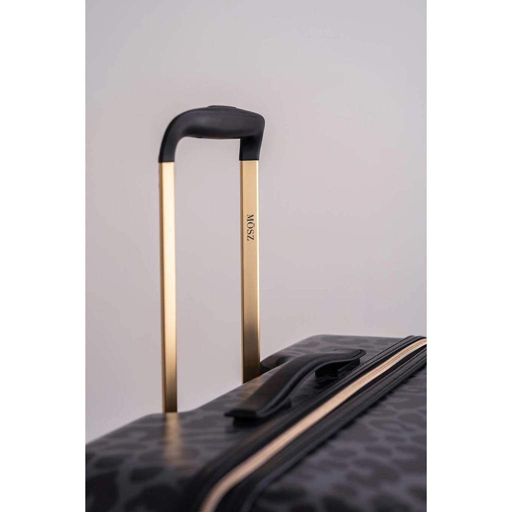 Mosz MÔSZ Lauren Trolley 66 nero leo | wehkamp