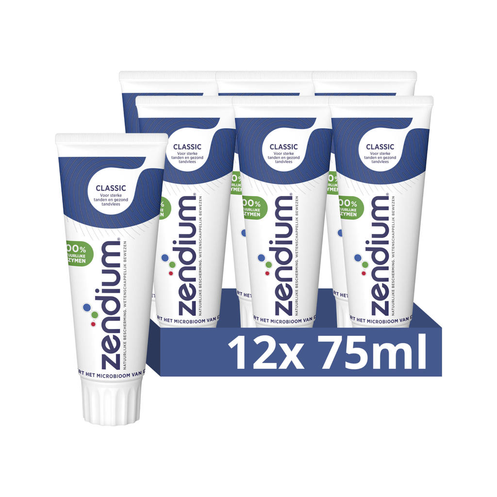 Zendium Classic tandpasta - 12 x 75 ml | wehkamp