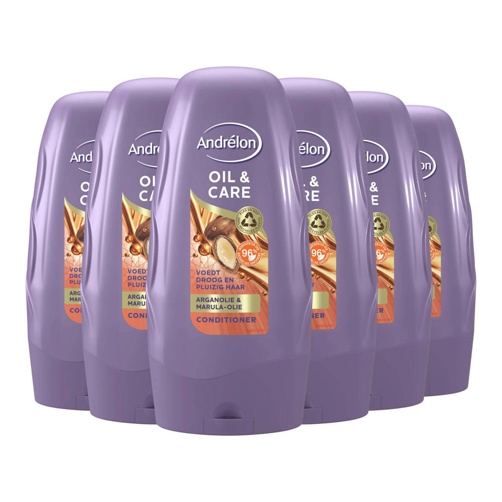 Andrélon Oil & Care conditioner - 6 x 250 ml | wehkamp