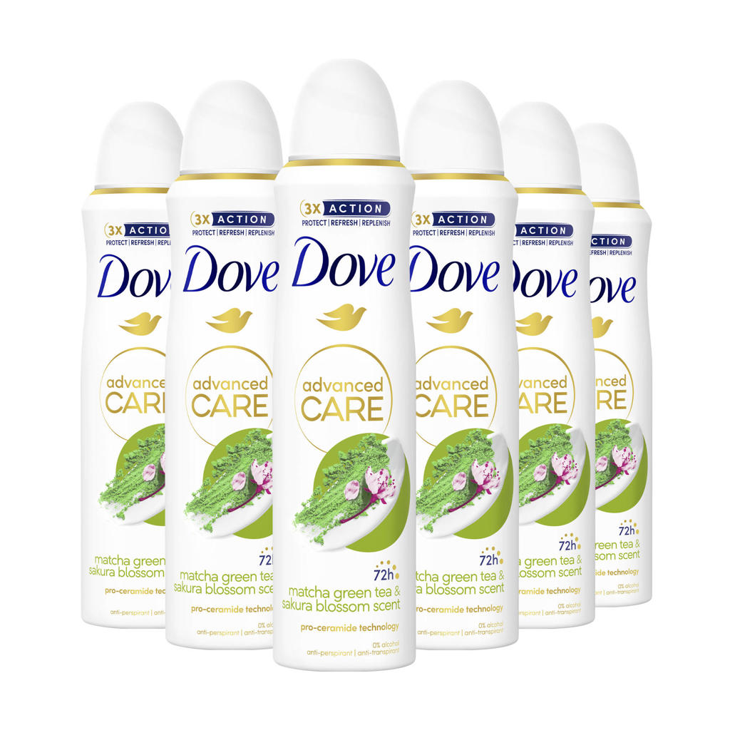 Dove Advanced Care Matcha & Sakura anti-transpirant deodorant spray - 6 ...