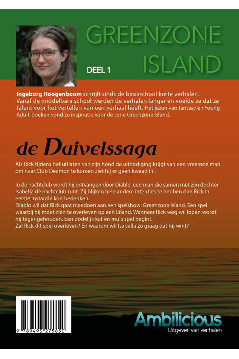 Ingeborg Hoogenboom Greenzone Island: De duivelssaga | wehkamp