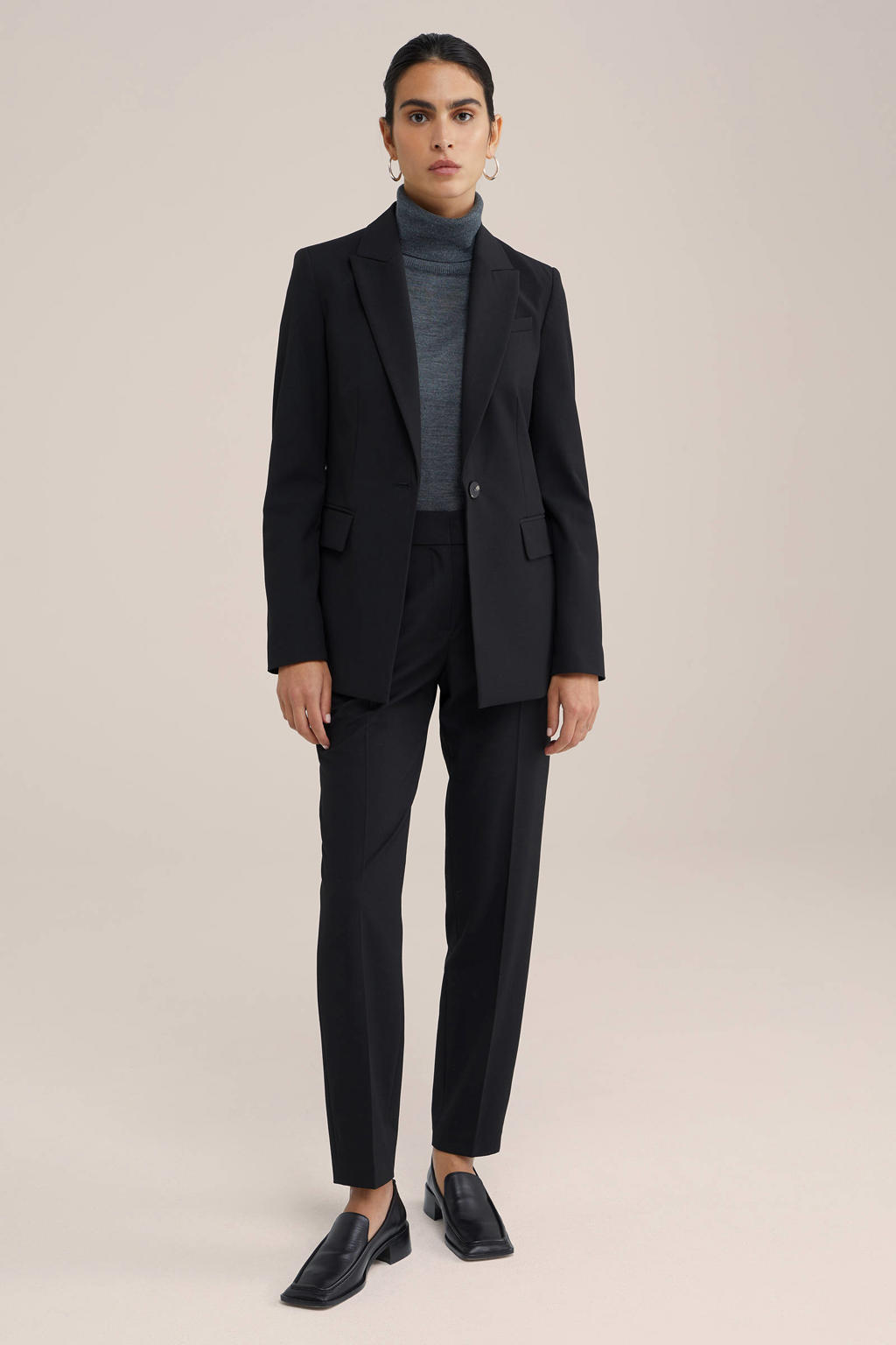 WE STUDIO rechtvallende blazer zwart | wehkamp