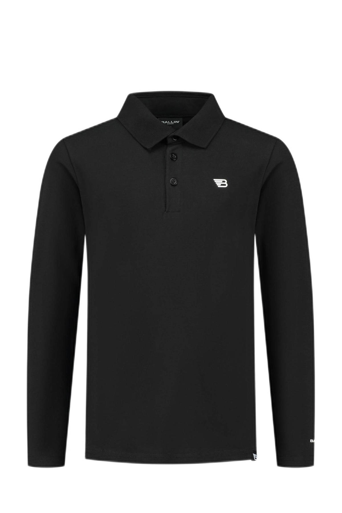 Ballin polo met logo zwart kopen? | Morgen in huis | wehkamp