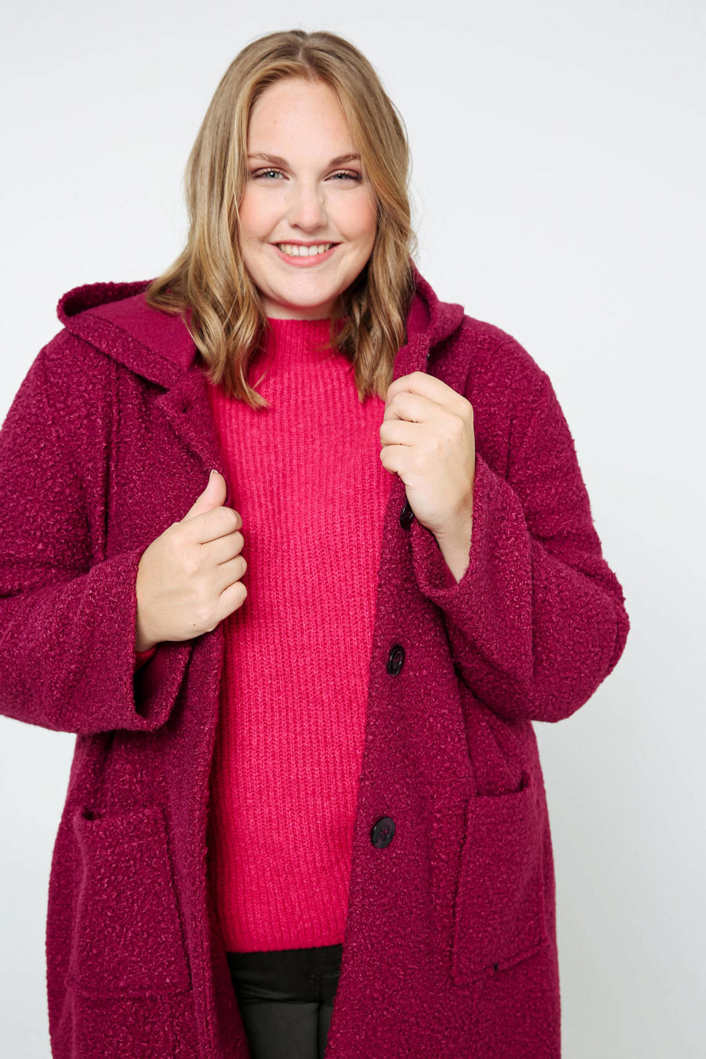 Paprika teddy jas roze kopen? | Morgen in huis | wehkamp