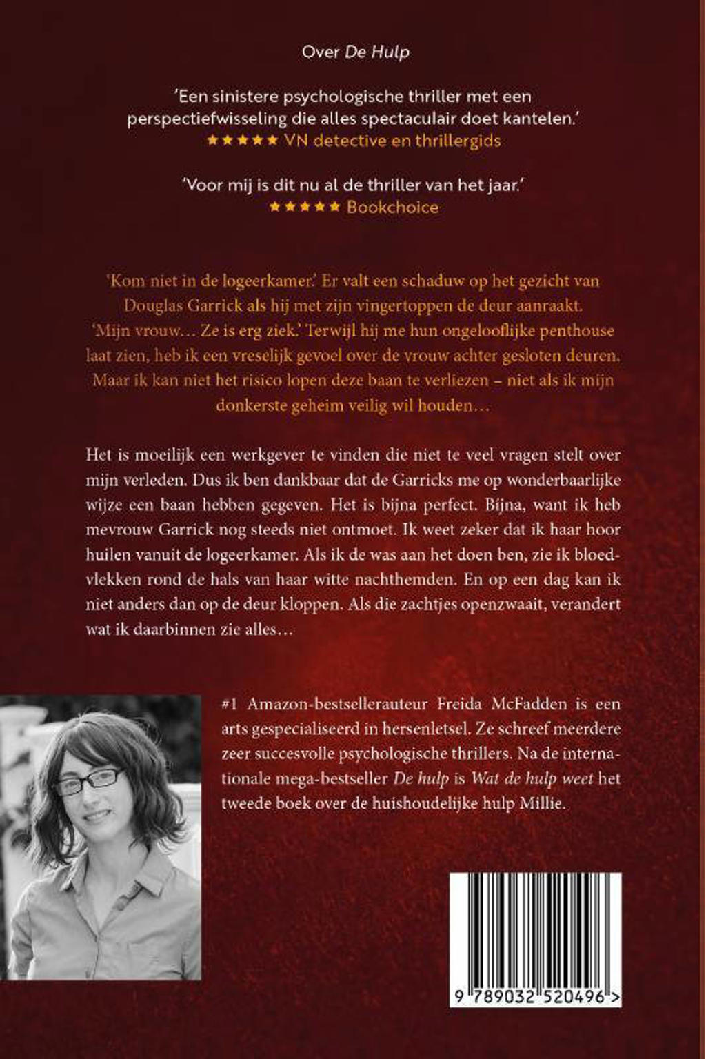 Freida McFadden De hulp: Wat de hulp weet | wehkamp
