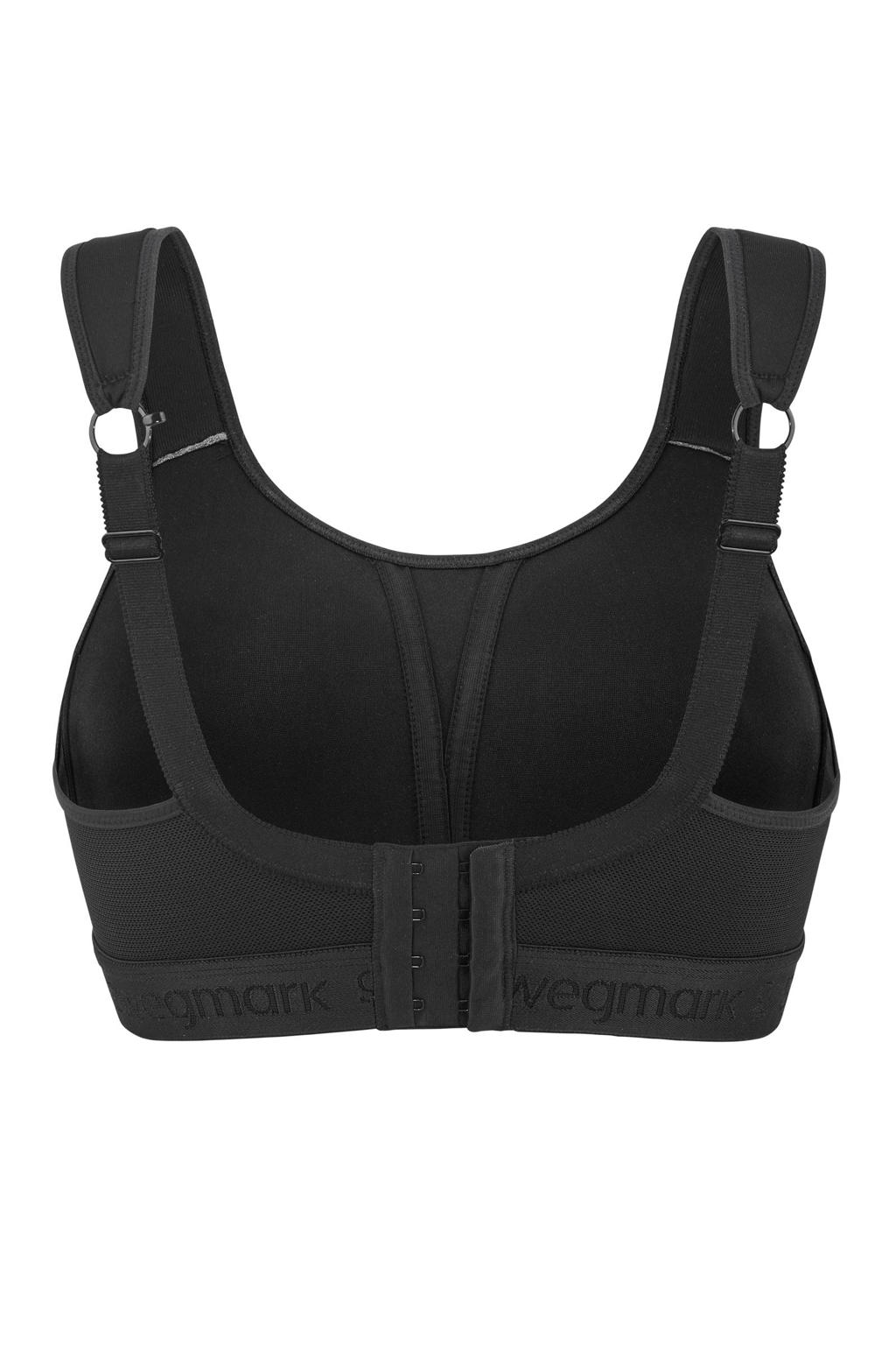 Swegmark level 4 sportbh Kimberly Iconic zwart | wehkamp