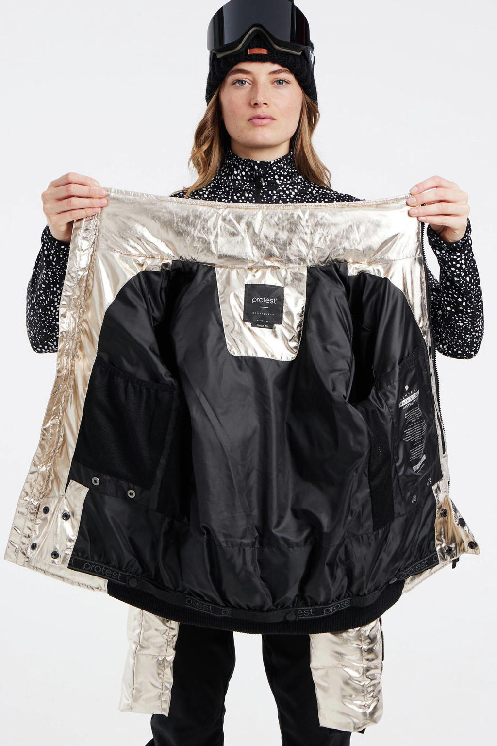 Protest ski-jack PRTCORTINA metal | wehkamp