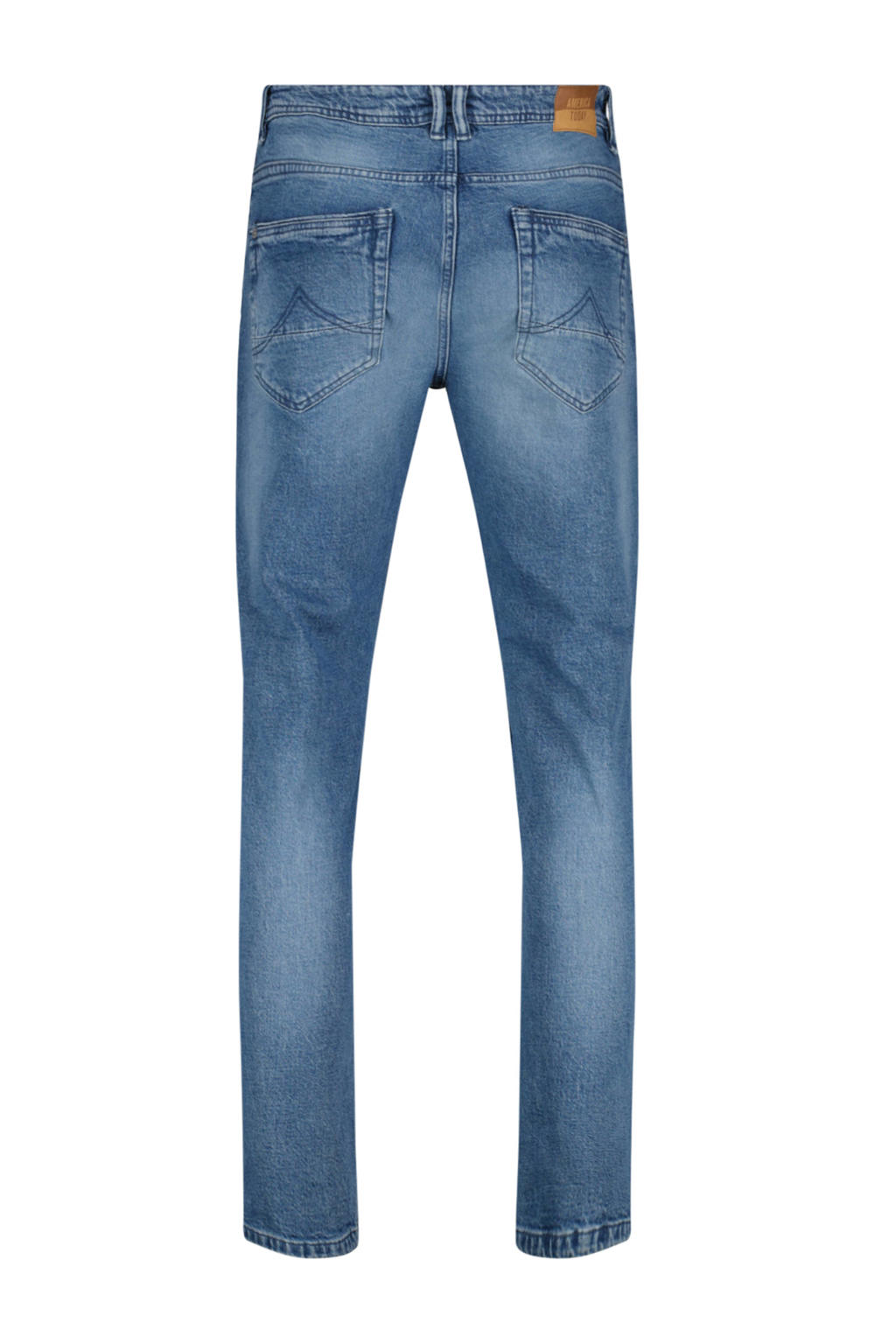 America Today slim fit jeans washed blue | wehkamp