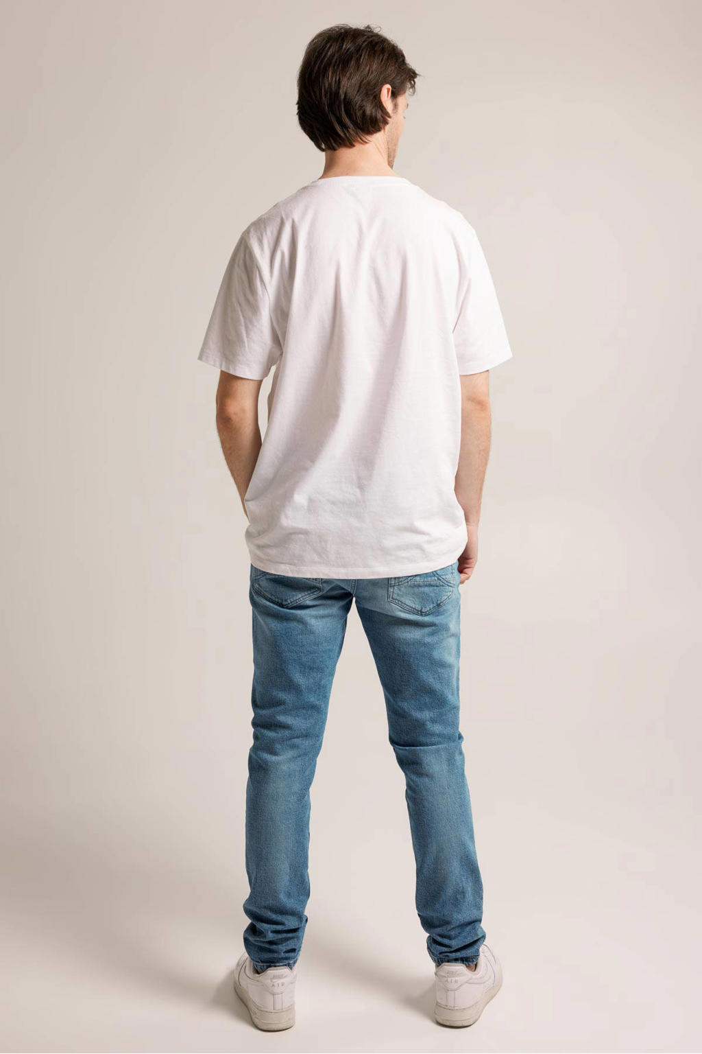 America Today slim fit jeans washed blue | wehkamp
