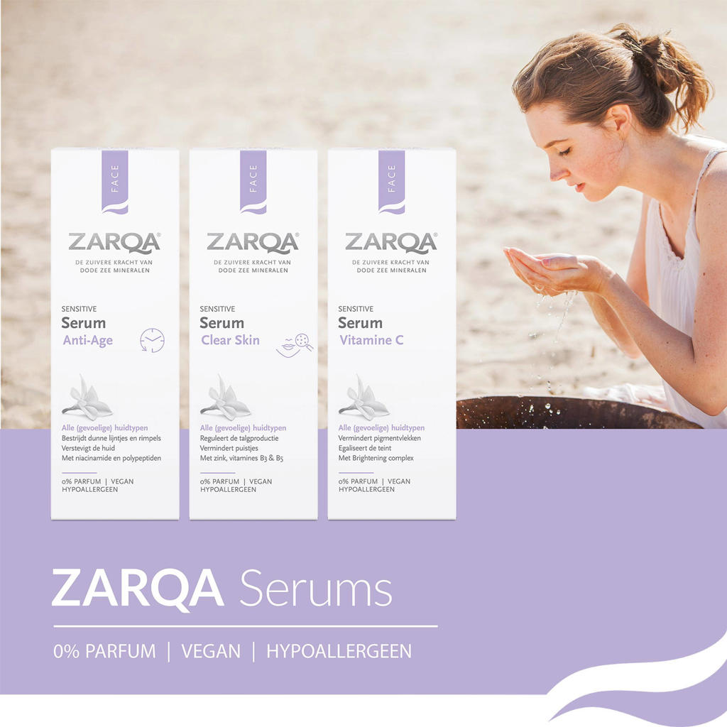 Zarqa Sensitive Anti-Age serum - 30 ml | wehkamp