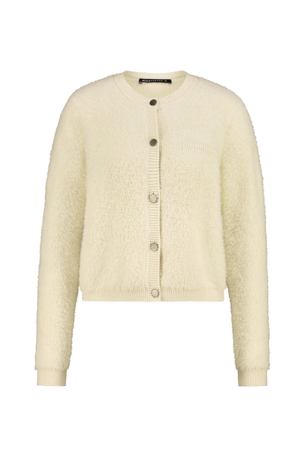 Expresso fluffy vest ecru kopen? | Morgen in huis | wehkamp