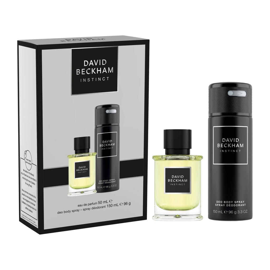 David Beckham Instinct geschenkset - eau de parfum 50 ml + deodorant ...