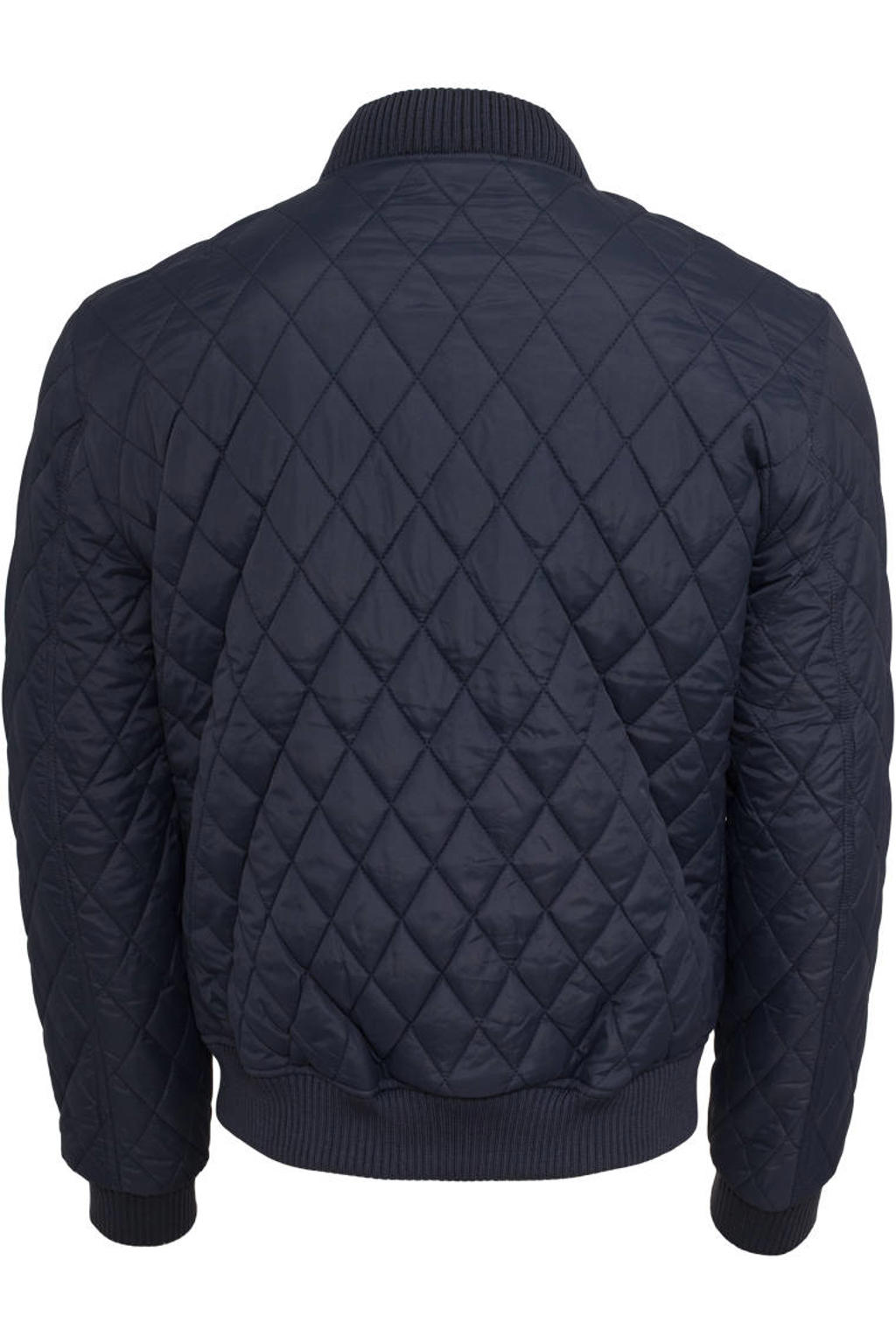 Urban Classics bomberjack Diamond navy | wehkamp