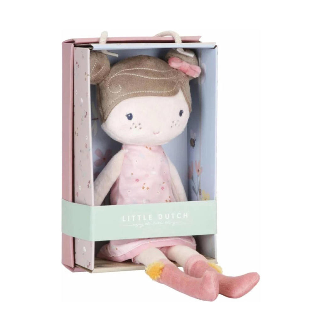 Little Dutch knuffelpop rosa knuffel 35 cm | wehkamp
