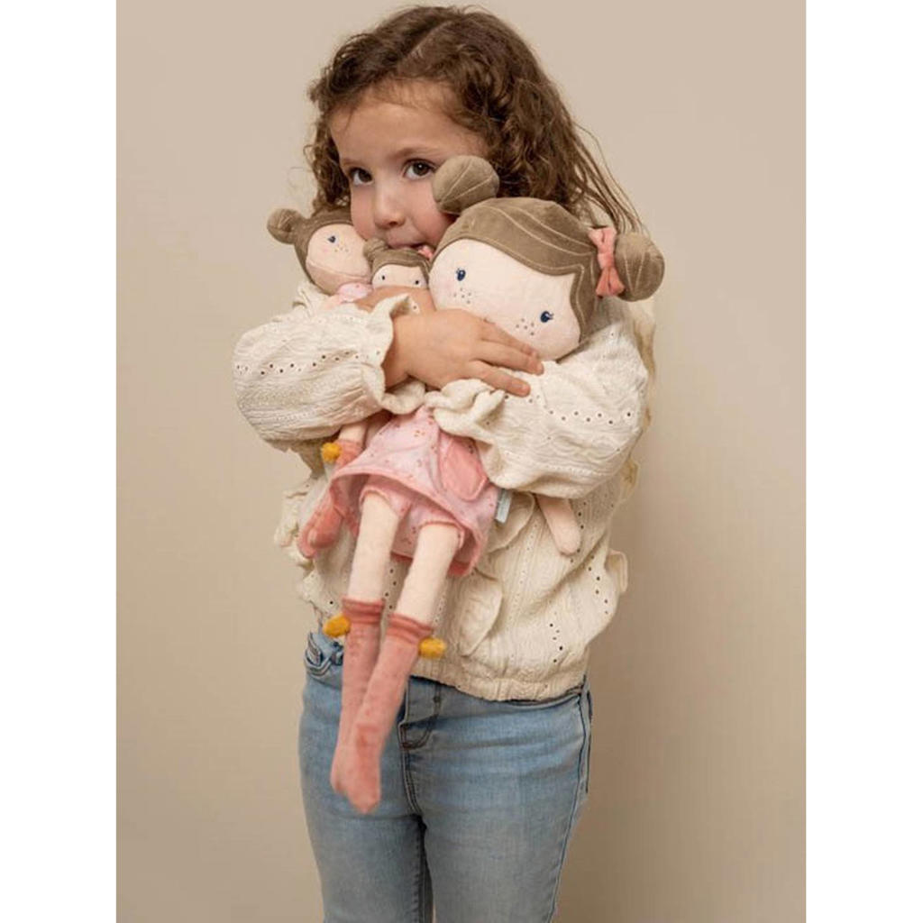 Little Dutch rosa knuffel 50 cm | wehkamp