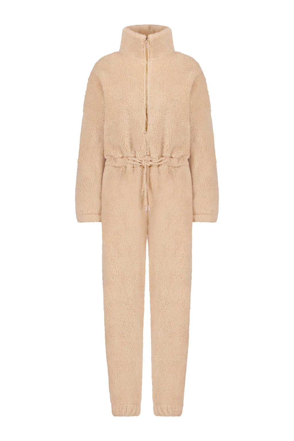 Hunkemöller fleece onesie beige | wehkamp